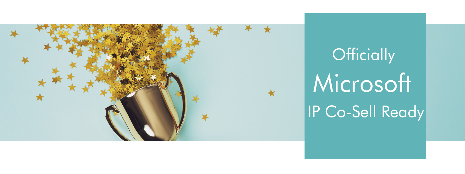 It's official we've been awarded Microsoft IP Co-Sell Status!